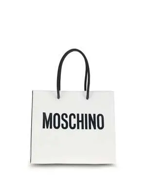 Moschino Leather Bag - White