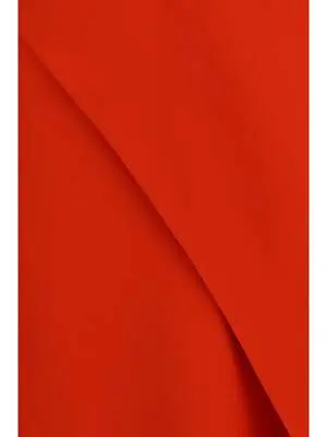 Balenciaga Draped Silk Midi Dress