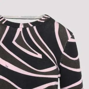 Emilio Pucci Ls Knit Top