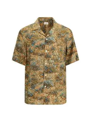 Saint Laurent All-over Print Boxy Shirt - Multicolor