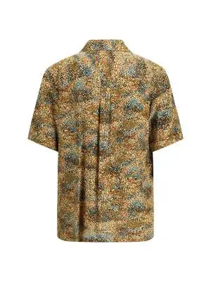 Saint Laurent All-over Print Boxy Shirt - Multicolor