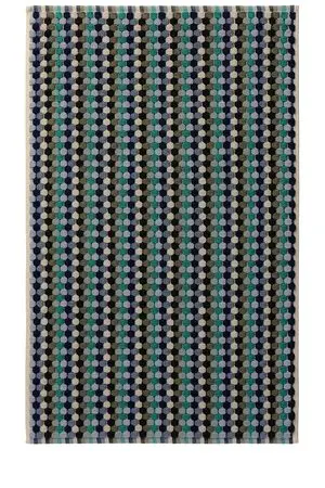 PARACHUTE Organic Mosaic Bath Tub Mat In Multi - Cool Multi