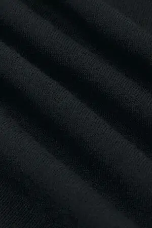 EAVES Devyn V Neck Sweater - Black