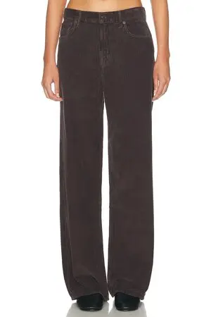 AGOLDE Ren Corduroy Jean In Brown