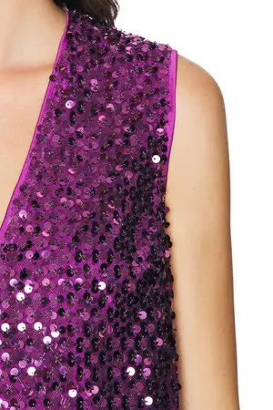 SIMONMILLER Fountain Sequin Dress - Amethyst