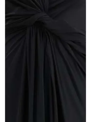 Balenciaga Draped Midi Dress