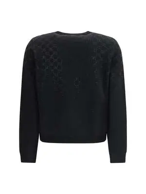 Gucci Long-sleeve Crew-neck Cardigan