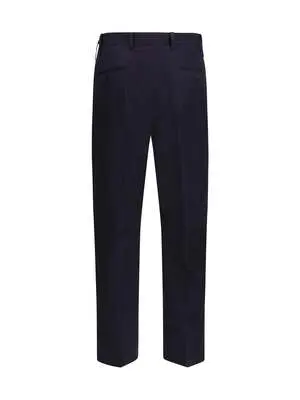 Prada Tailored Cotton Poplin Pants