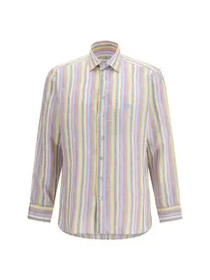Etro Roma Logo Shirt - Multicolor