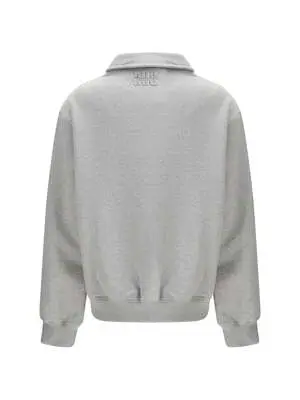 Miu Miu Sweatshirt With Oblique Zip Closure