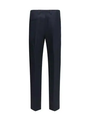 Gucci Compact Cotton Twill Pants - Blue