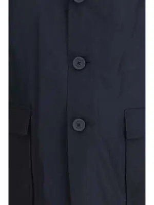 Thom Browne Packable Logo Print Jacket