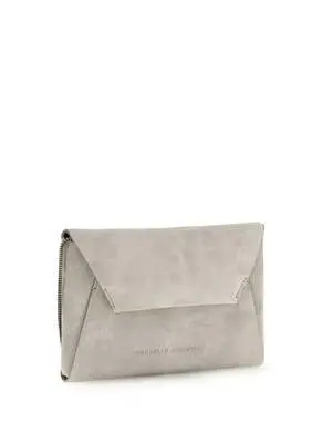 Brunello Cucinelli Bc Duo Suede Clutch Bag