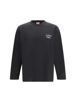 Kenzo Relaxed Fit Long-sleeve T-shirt - Black