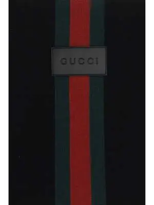 Gucci Wool Scarf With Web Stripe
