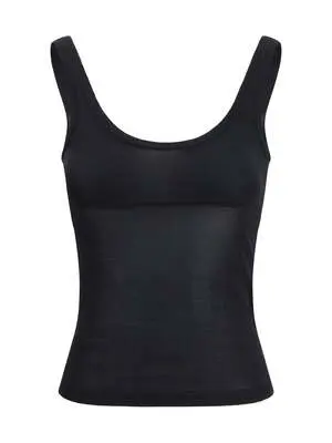 Max Mara Biada Wide Neckline Top - Black