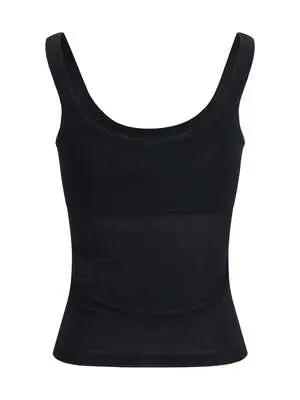 Max Mara Biada Wide Neckline Top - Black