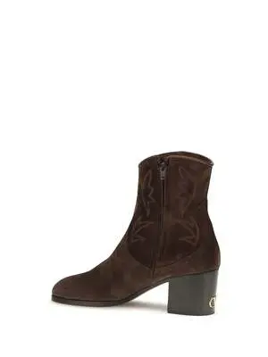 Valentino Garavani Zimmy Suede Ankle Boots