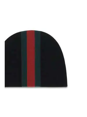 Gucci Web Stripe Beanie