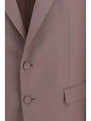 Dolce & Gabbana Single-breasted Wool Poplin Jacket