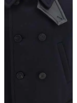 Burberry Wool Cashmere Pea Coat