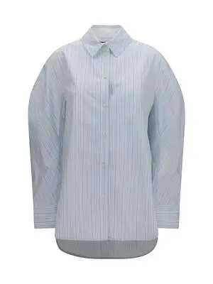 Jacquemus Citta Cotton-poplin Shirt - Blue