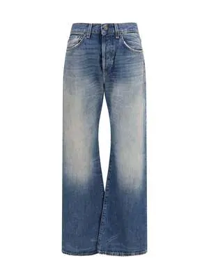 Acne Studios 2021f Wide-leg Jeans - Blue