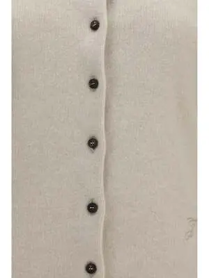 Jacquemus Tempo Wool-cashmere Cardigan - Cream