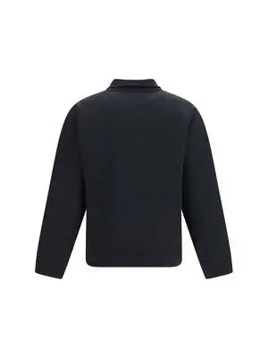 Valentino Garavani Half-zip High-neck Jersey Sweatshirt