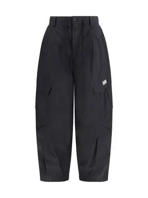 Dolce & Gabbana Cotton Gabardine Pants - Black