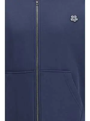 Kenzo Boke Flower Embroidered Zip Hoodie