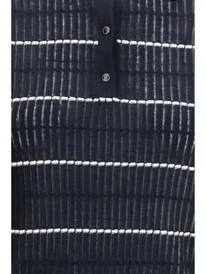 Max Mara Polo Gallo In Wool And Silk