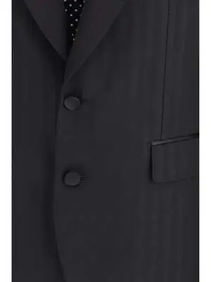 Dolce & Gabbana Striped Peak-lapel Blazer