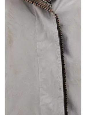 Prada Reversible Single-breasted Coat With Gocce Details - Multicolor