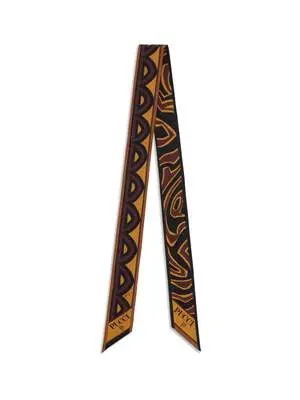 Emilio Pucci Silk Twill Scarf - Multicolor