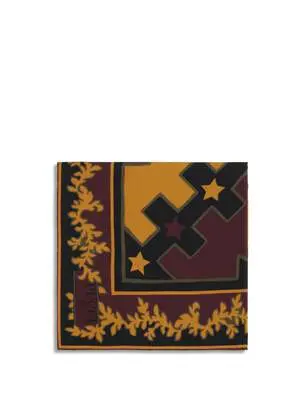 Emilio Pucci Printed Silk Twill Scarf - Multicolor
