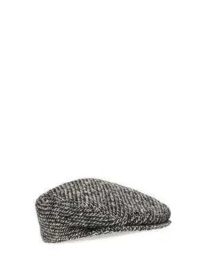 Dolce & Gabbana Wool-blend Flecked Flat Cap