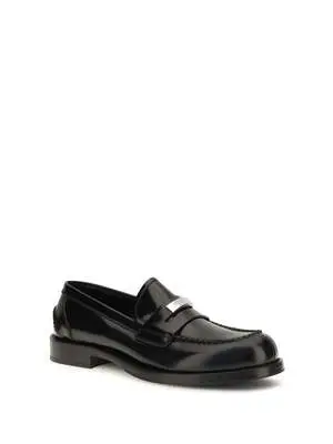 Dolce & Gabbana Calfskin Leather Loafers