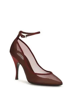 Alaïa Nude Mesh Pumps
