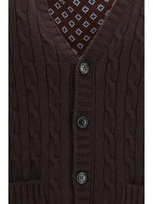 Valentino Garavani Virgin Wool V-neck Cardigan