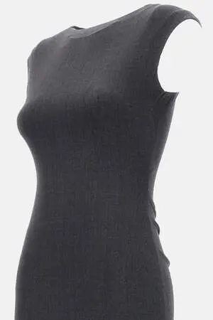Jacquemus Abito La Robe Alba Midi - Grey