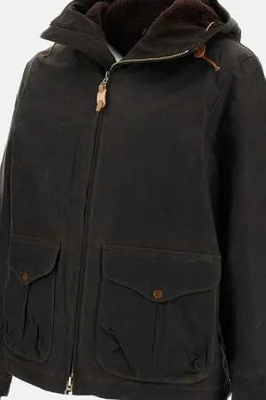MANIFATTURA CECCARELLI Blazer Coat Giacca In Cotone Cerato - Brown