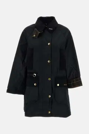 Barbour Giacca Cerata Icons Modern Beaufort - Nero