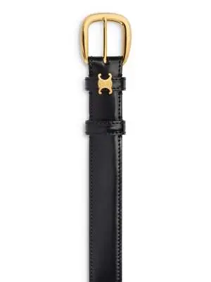 Celine Vivienne Medium 25mm Tauralillon Leather Belt