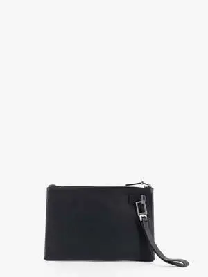 TOM FORD Grainde Leather Pochette