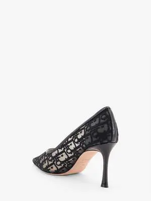 Dior Adiorable Pump With Black Oblique Emboidery - Multicolor