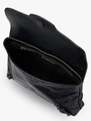 Balenciaga Le City Leather Clutch Bag