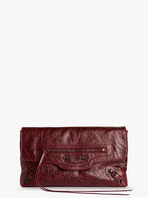 Balenciaga Le City Leather Clutch - Multicolor