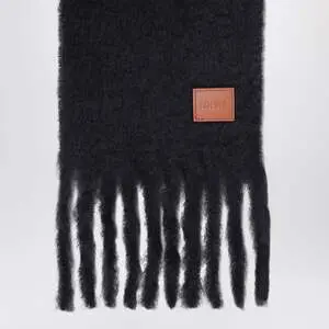 Loewe Scarf In Mohair And Wool Blend