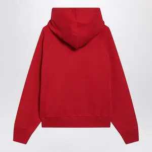 AMI Paris Hooded Sweatshirt With Logo Embroidery
